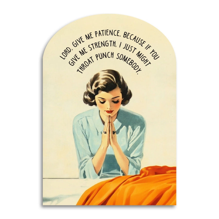 Give Me Patience Everyday Card – PERIOD SIX STUDIO