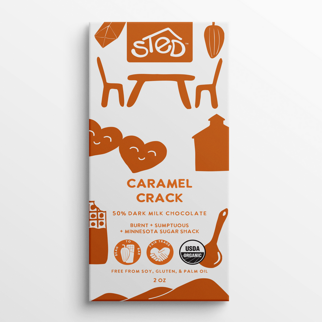 Caramel Crack :: 50% Dark Milk Chocolate + Burnt + Sumptuous + Minneso ...