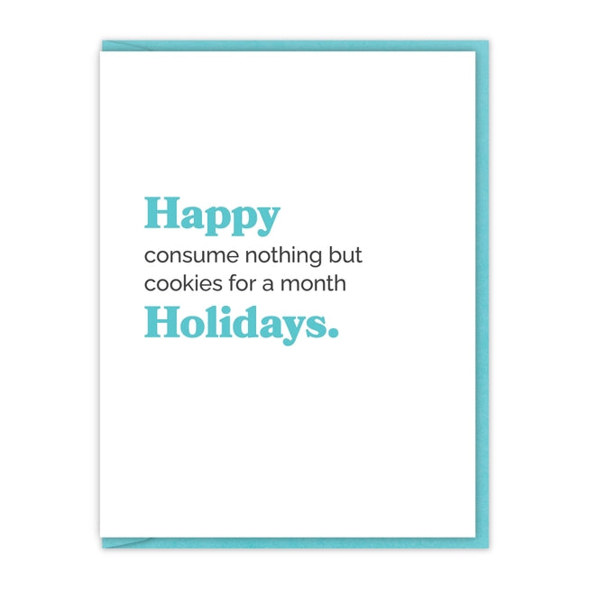 All Cookie Diet Month Card – PERIOD SIX STUDIO