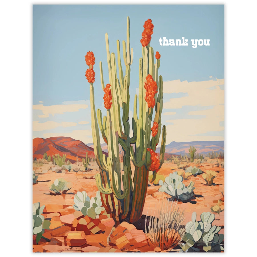 Organ Pipe Thank You Card – PERIOD SIX STUDIO