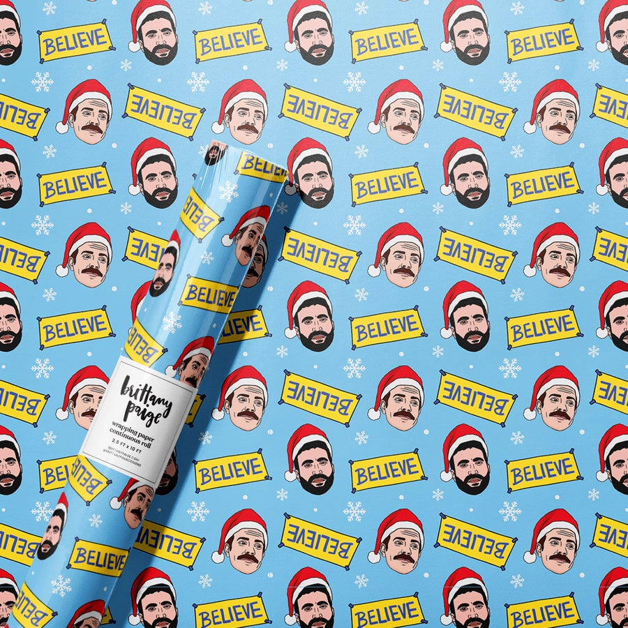 Believe Christmas Wrapping Paper – PERIOD SIX STUDIO
