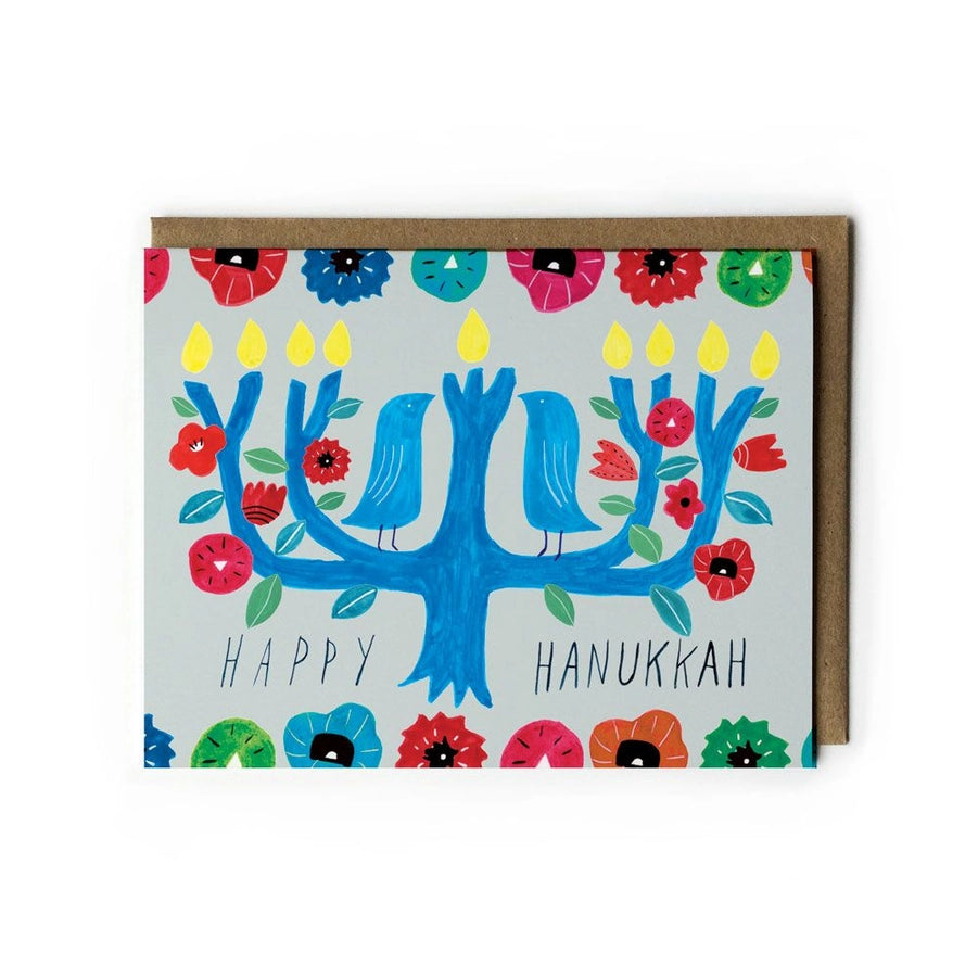 Menorah Tree Hanukkah Card – PERIOD SIX STUDIO