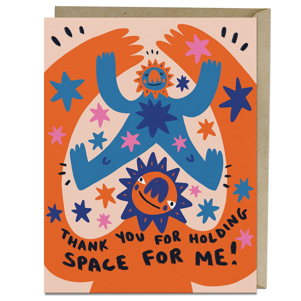 Thank You For Holding Space for Me Card – PERIOD SIX STUDIO