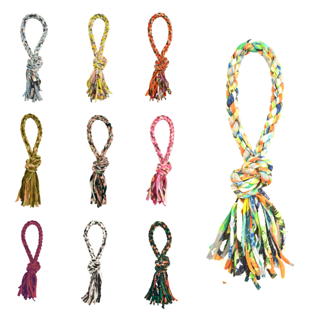 ReRope Upcycled Loop Dog Tug Toy – PERIOD SIX STUDIO