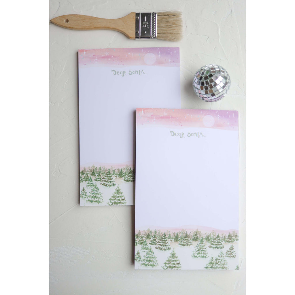 Dear Santa Blank Notepad – PERIOD SIX STUDIO
