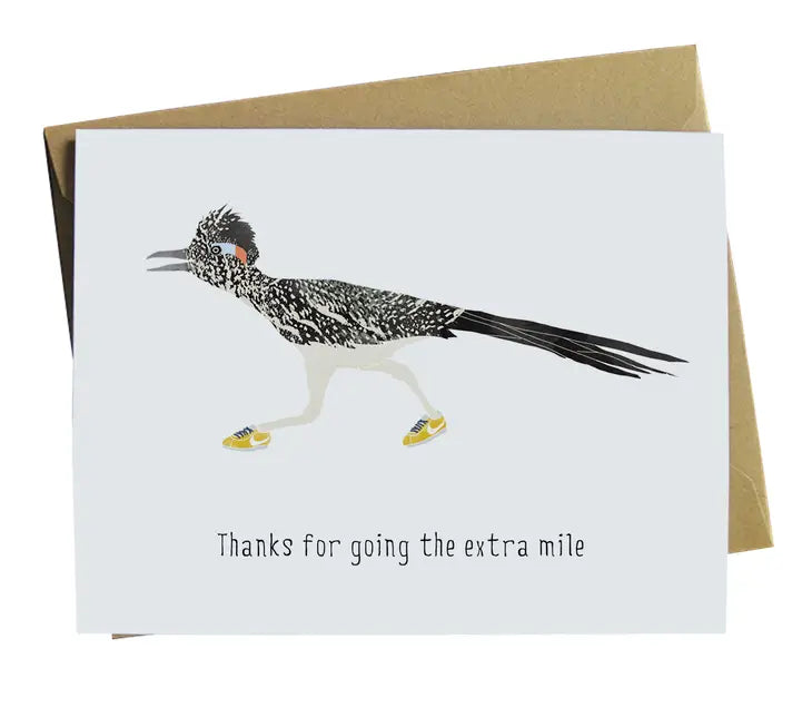 Roadrunner Thank You Card – PERIOD SIX STUDIO