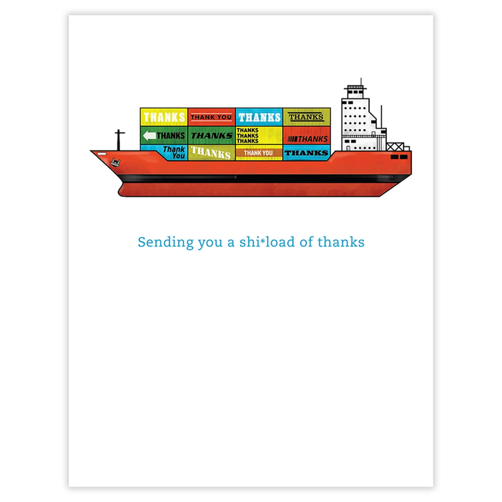 Shi*load of Thanks Card – PERIOD SIX STUDIO
