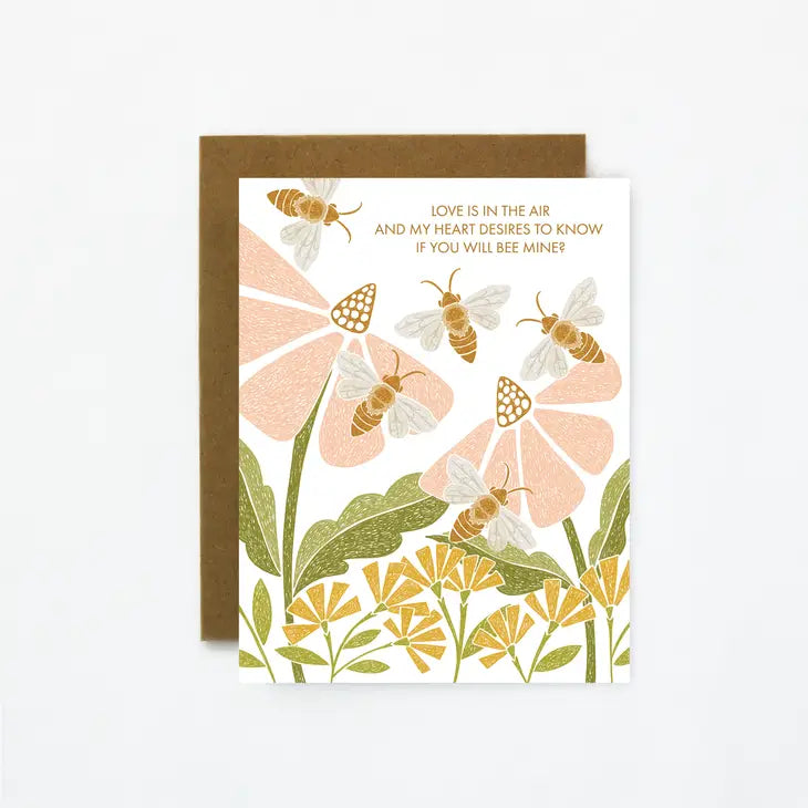 Bee Mine Card – PERIOD SIX STUDIO